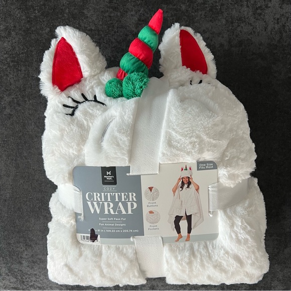 Bedding | Nwt Members Markcozy Critter Wrap Unicorn | Poshmark